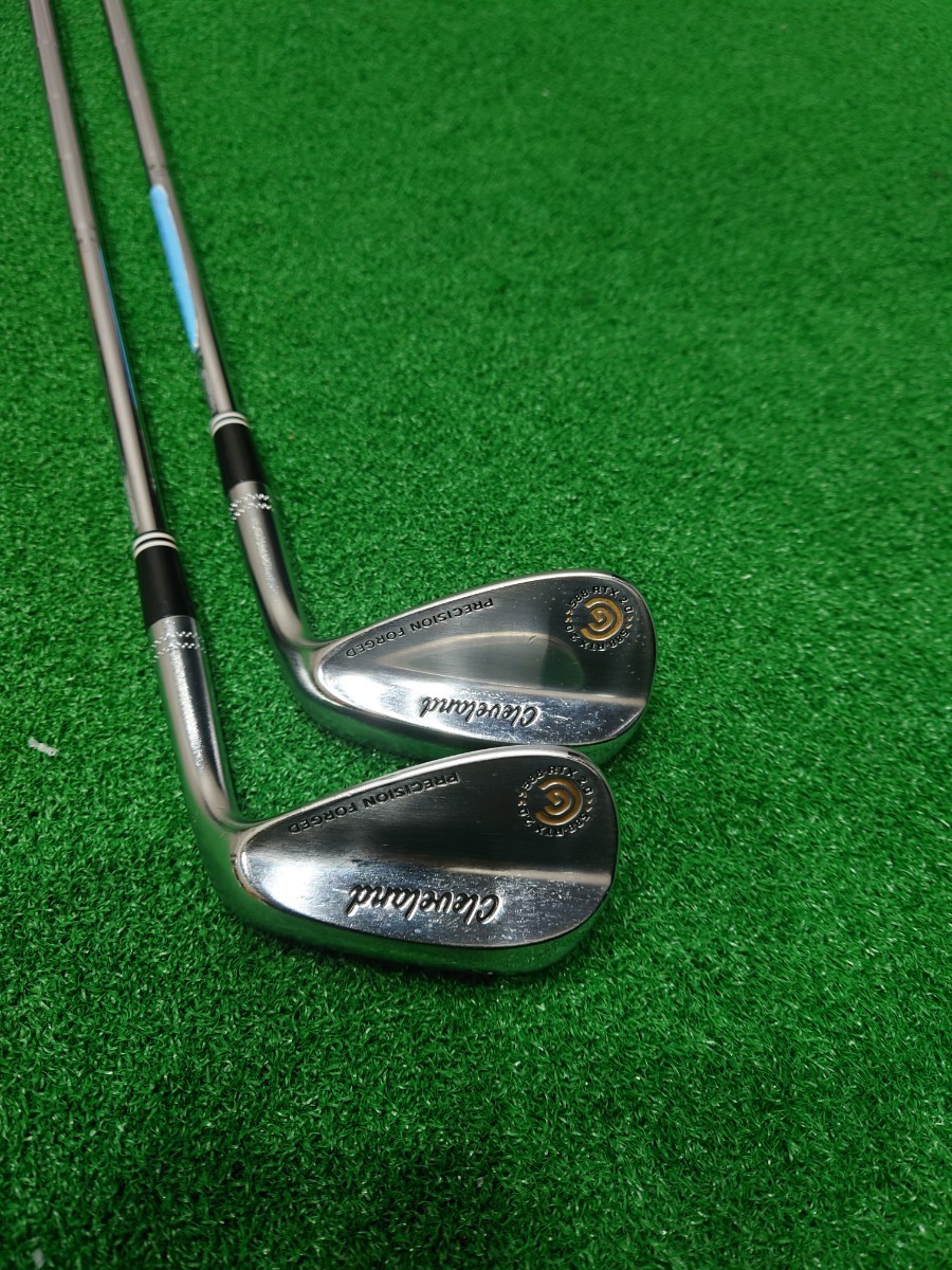 【傷や汚れあり】美品 Cleveland クリーブランド 588RTX 2.0 PRECISION FORGED ウェッジ Dynamic Gold ダイナミックゴールド S200 52-10 ...