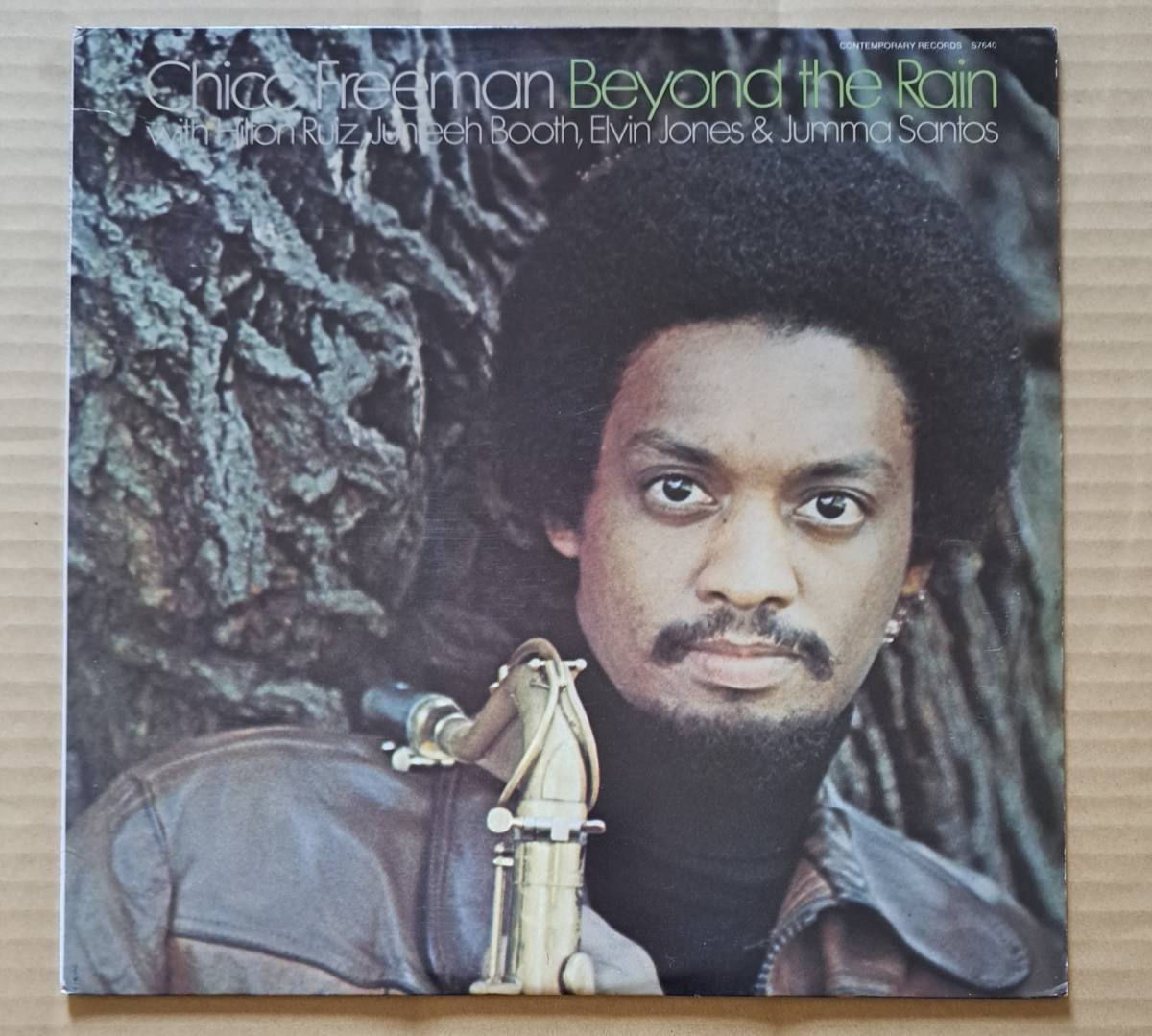 【やや傷や汚れあり】美盤・US盤LP Chico Freeman『Beyond The Rain』OJC-479 OJC / Fantasy 1990年 Remastered チコ・フリーマン ...