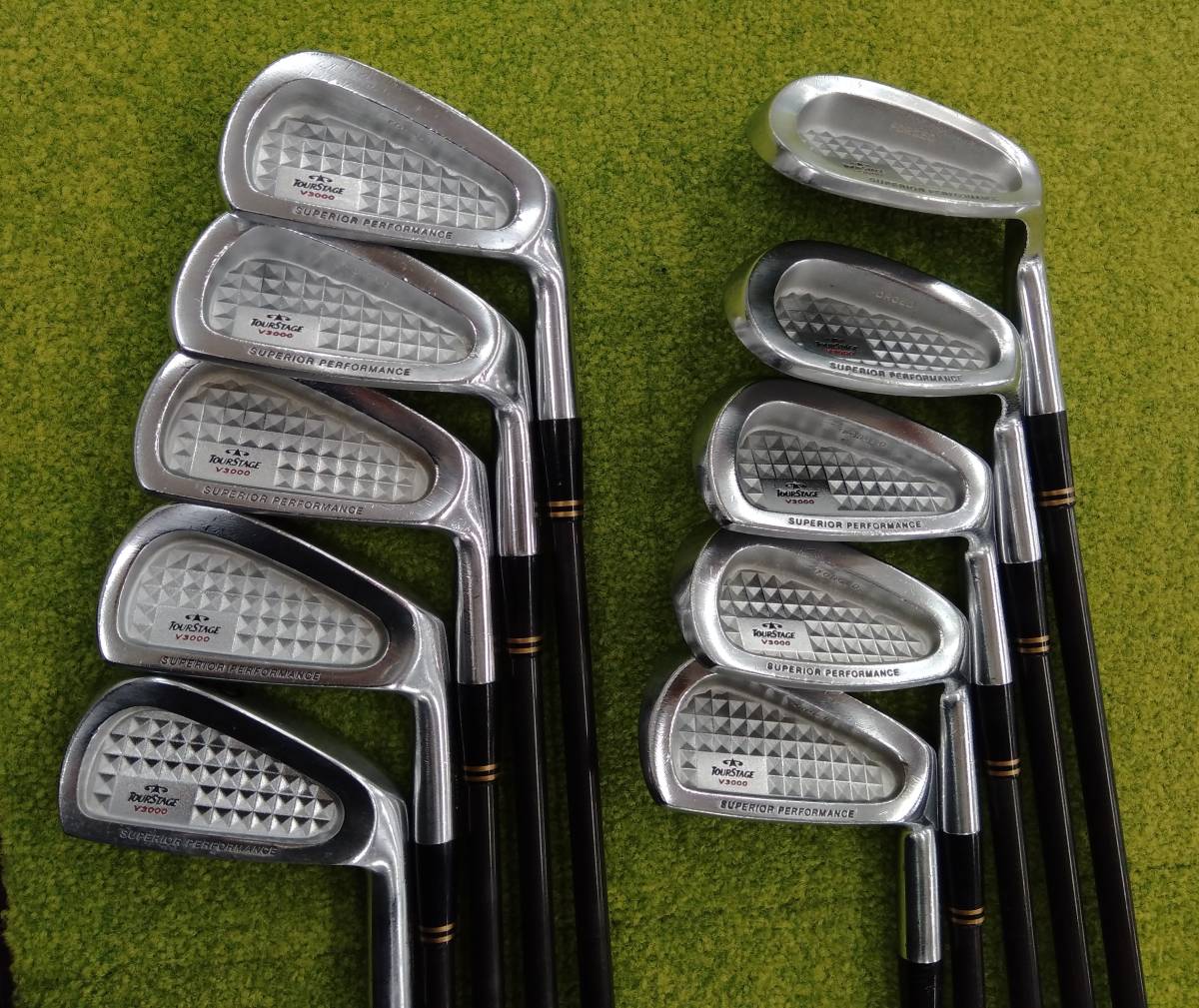 【やや傷や汚れあり】BRIDGESTONE/ブリヂストン TOURSTAGE V3000 アイアンセット FIBER CRAFT FCI-09 フレックスRの落札情報詳細 - Yahoo ...