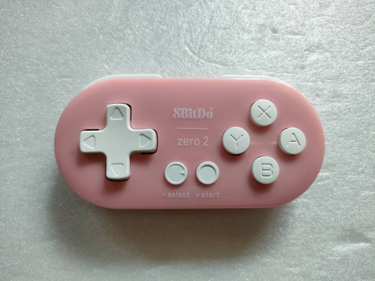 【目立った傷や汚れなし】訳アリ品 8BitDo Zero 2 Bluetooth コントローラー ピンク 正規品 美品の落札情報詳細 ...