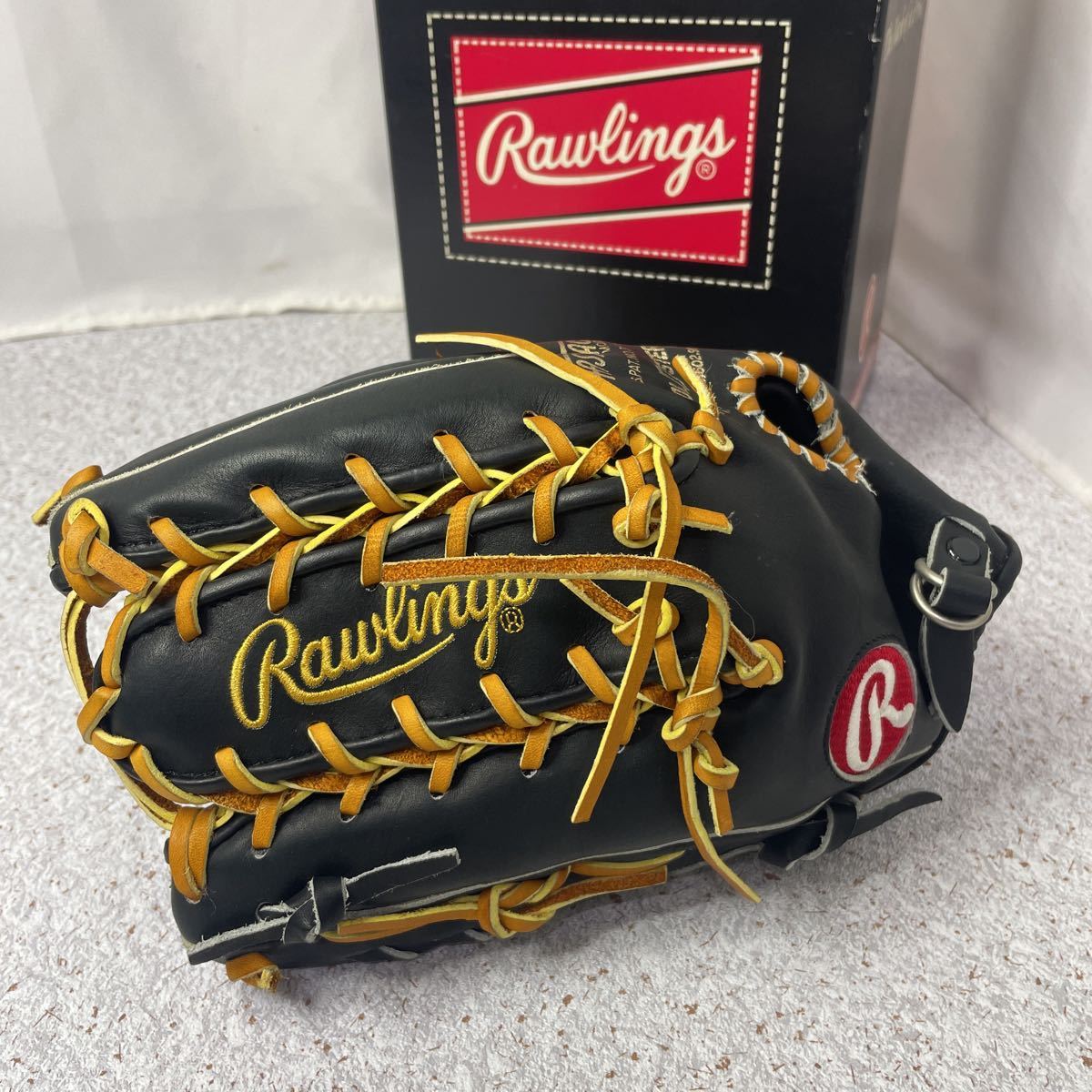 【中古】ほぼ未使用 Rawlings ローリングス HOH 限定 復刻モデル 村田兆治使用 軟式オールラウンド用グローブ BLLOWS WEB ...