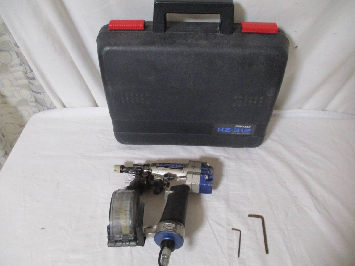 【傷や汚れあり】 カネマツ エア釘打ち機 DUO-FAST KZ-312 ポケットネイル 16～32mm ロール釘打機の落札情報詳細 ...