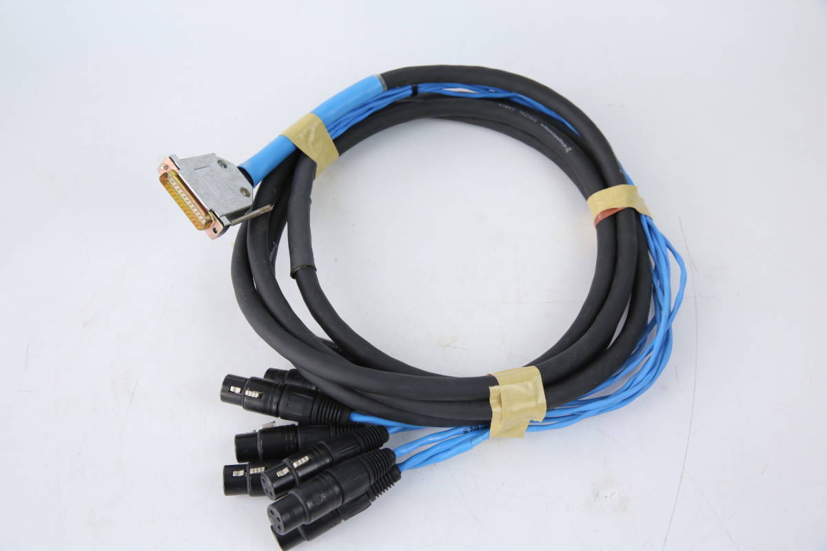 【やや傷や汚れあり】 4637 ジャンク品 オーディオ周辺機 マルチケーブル Digidesign DIGITAL CABLE D-Sub25 ...