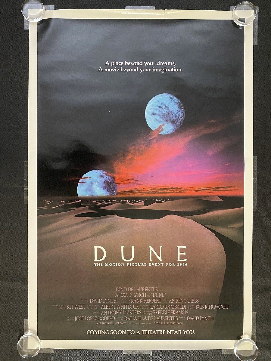【やや傷や汚れあり】 K661/US版1sh 映画ポスター【Dune】 (DUNE/デューン 砂の惑星) 監督 ドゥニ・ヴィルヌーヴ/two moons style/advance ORGの ...