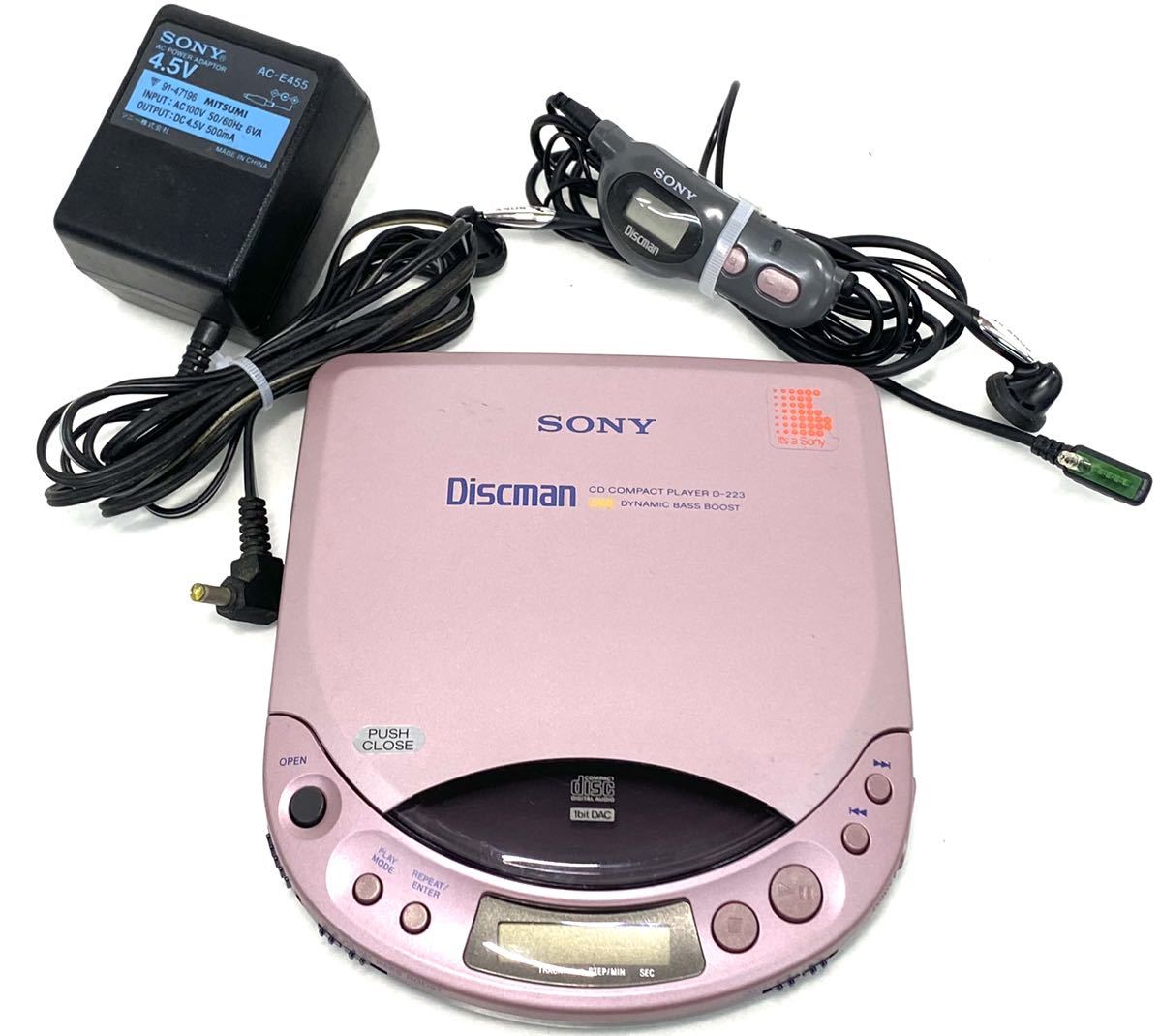 【目立った傷や汚れなし】【 SONY 】 ソニー CAR ディスクマン ソニーCDプレーヤー SONY CAR Discman MODEL ...