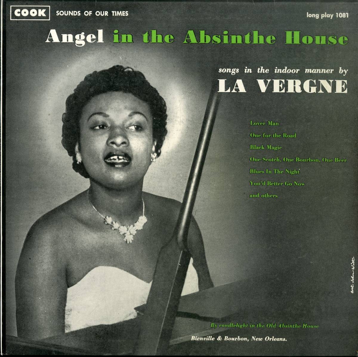 【やや傷や汚れあり】A00543701/LP/ラヴァーン・スミス(LA VERGNE SMITH)「Angel In The Absinthe ...