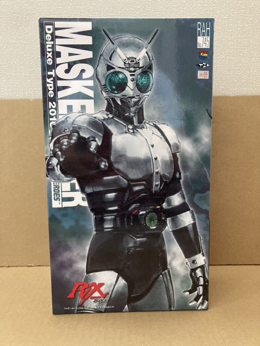 【未使用に近い】RAH DX シャドームーン（Ver.2.0）リアルアクションヒーローズ メディコムトイ 仮面ライダーの落札情報詳細 - ヤフオク落札価格検索 オークフリー