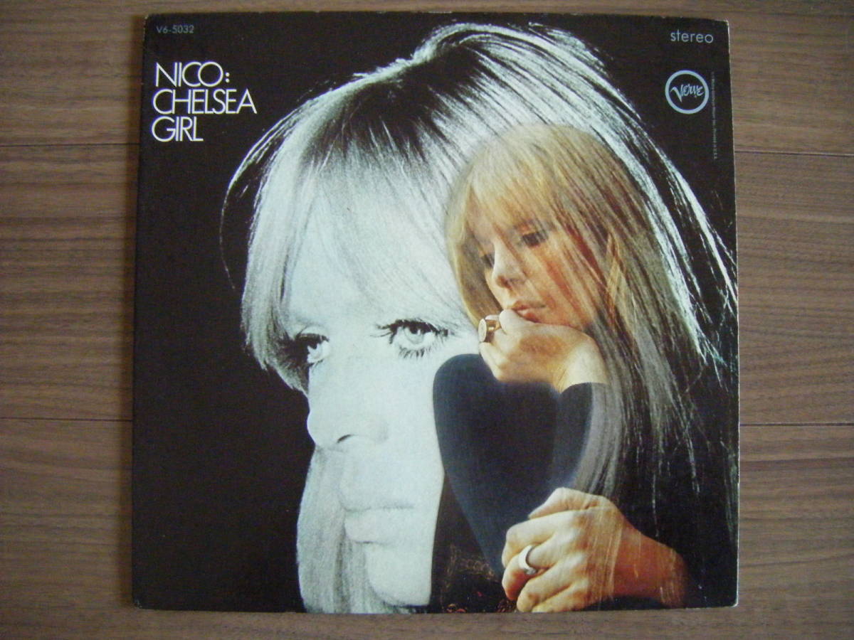 【目立った傷や汚れなし】★[米原盤] Nico/Chelsea Girl MONO良好品/最初期誤植Label/Velvet ...