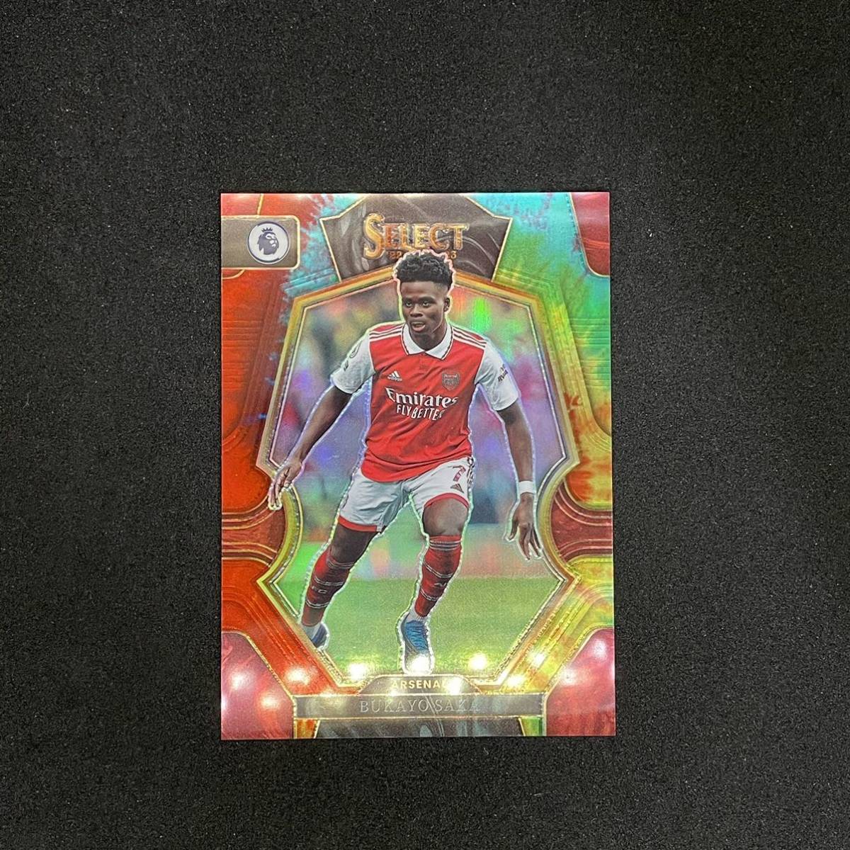 【目立った傷や汚れなし】2022-23 Panini Select Premier League Soccer Bukayo Saka Mezzanine Tie-Dye /49の落札情報詳細 ...