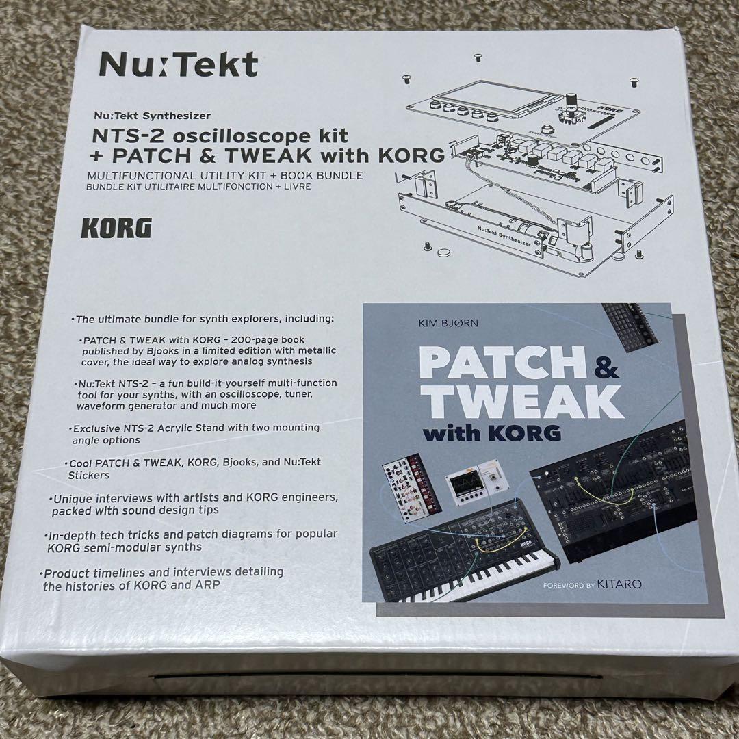 【未使用】箱痛み特価！未開封！KORG NTS-2 + PATCH & TWEAKの落札情報詳細 - ヤフオク落札価格検索 オークフリー