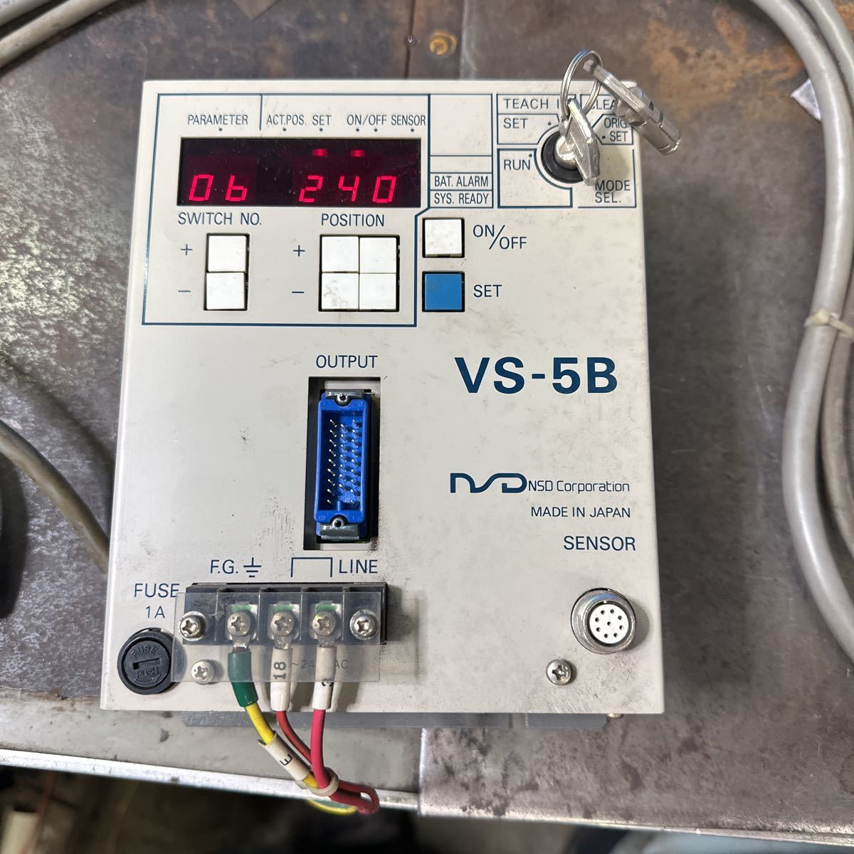 【傷や汚れあり】NSD VS-5B カムスイッチ出力コントローラーの落札情報詳細 - ヤフオク落札価格検索 オークフリー