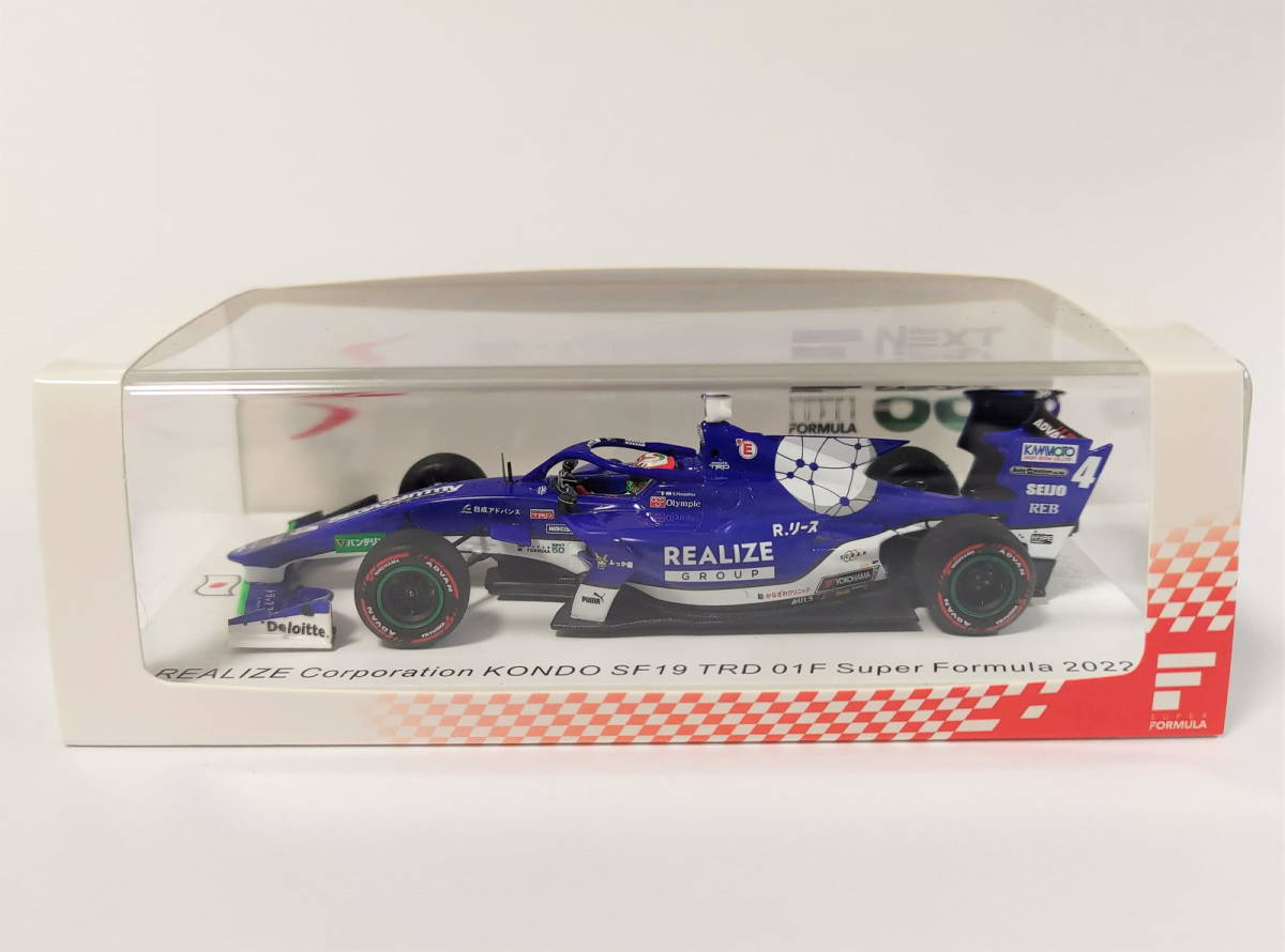 【未使用に近い】スパーク 1/43 リアライズ KONDO RACING SF19スーパーフォーミュラ 2022 サッシャ・フェネストラズの落札情報詳細 - ヤフオク落札価格検索 オークフリー