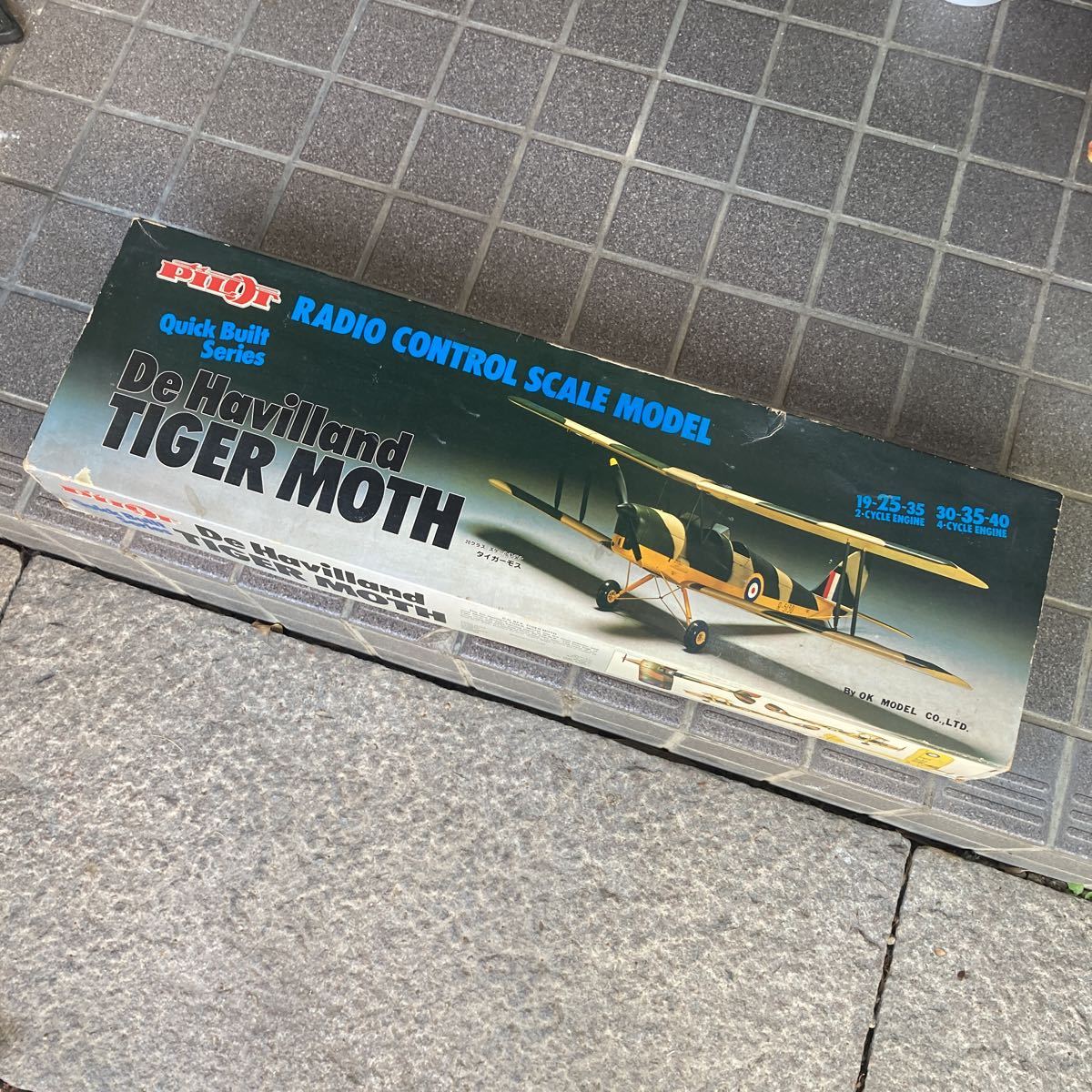 【全体的に状態が悪い】現状 ok model pilot tiger moth タイガーモス OK模型 バルサ キットの落札情報詳細 - ヤフオク落札価格検索 オークフリー