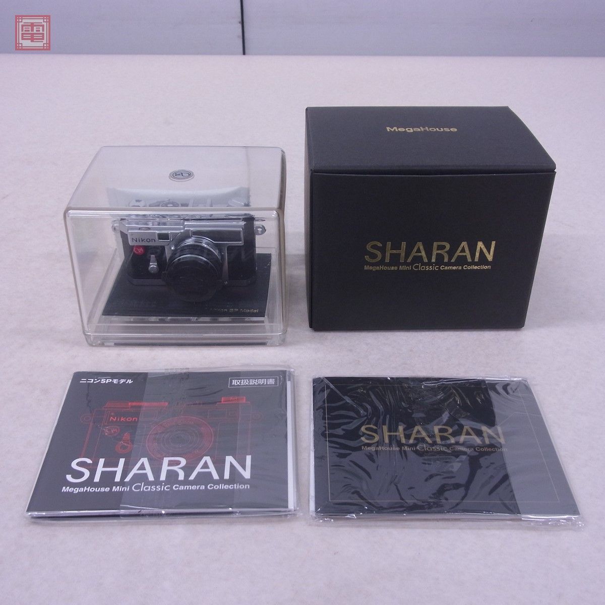 【やや傷や汚れあり】メガハウス ミニクラシックカメラコレクション シャラン ニコンSPモデル MegaHouse SHARAN Mini ...