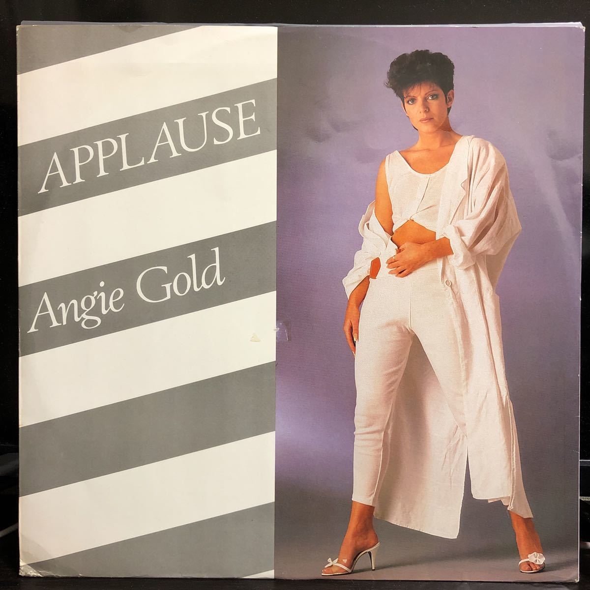【目立った傷や汚れなし】Angie Gold / Applause 【12inch】（UK盤）の落札情報詳細 - ヤフオク落札価格検索 オークフリー