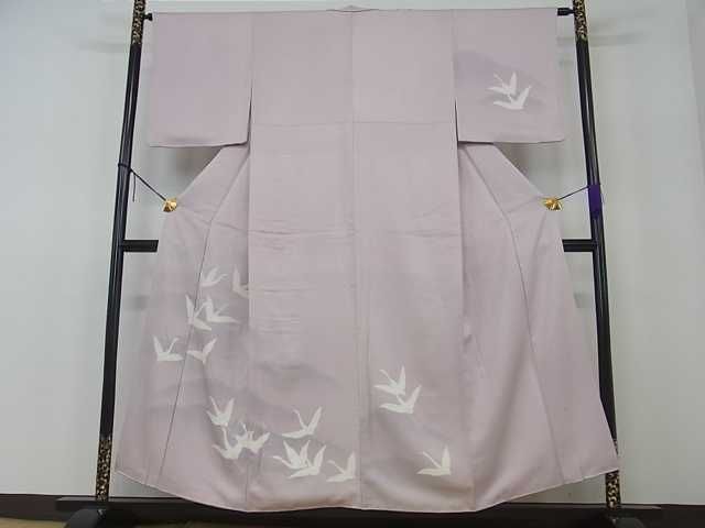 【やや傷や汚れあり】花美人 訪問着 群鶴 暈し染め 逸品 ma1567の落札情報詳細 - ヤフオク落札価格検索 オークフリー