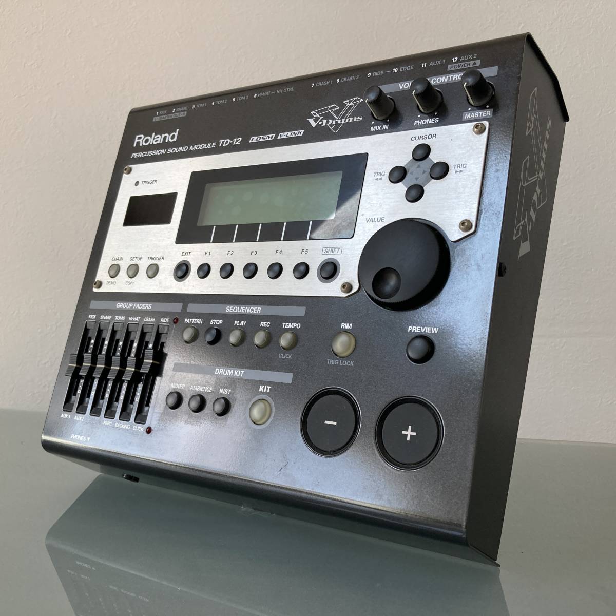 【傷や汚れあり】【 液晶難あり 美品 】 Roland TD-12 Percussion Sound Moduleの落札情報詳細 - ヤフオク ...