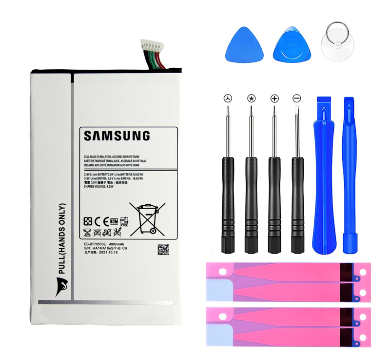 【未使用】送料無料 純正新品 Samsung GALAXY Tab S 8.4 SC-03G docomo 交換 バッテリー 電池パック 工具付 内蔵 バッテリー交換 EB-BT705FBEの ...