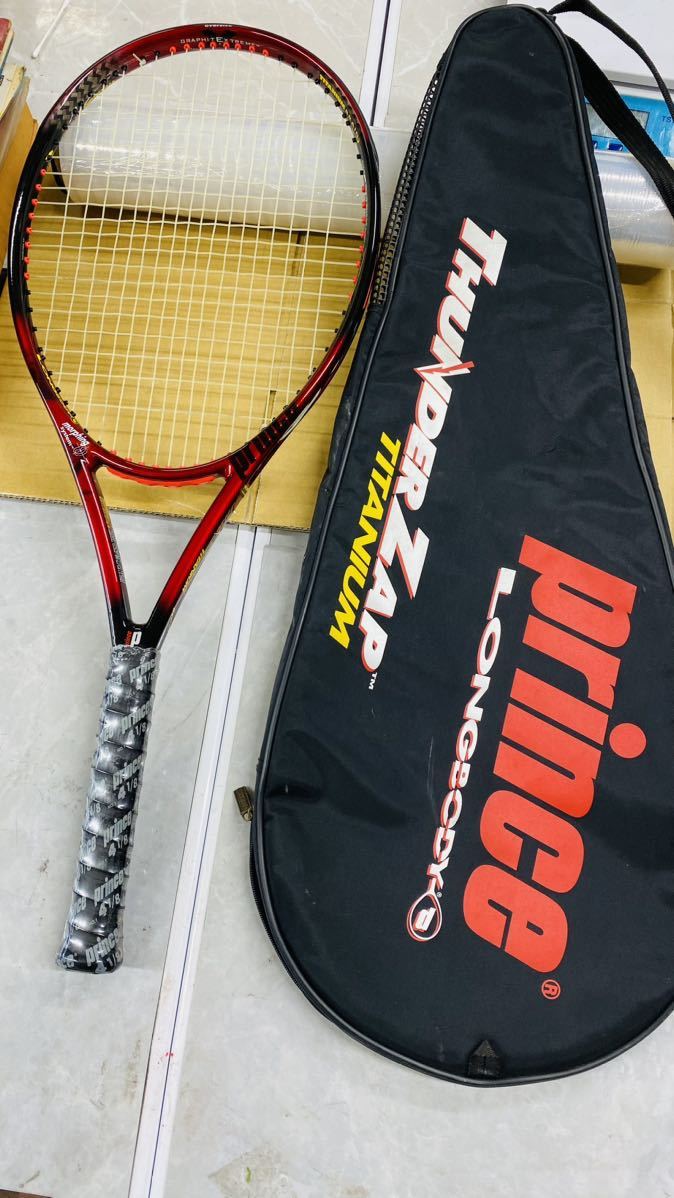 【やや傷や汚れあり】PRINCE titanium braid テニスラケットの落札情報詳細 - ヤフオク落札価格検索 オークフリー