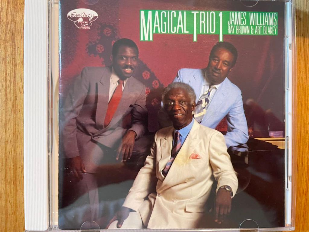 【やや傷や汚れあり】CD JAMES WILLIAMS MAGICAL TRIO 1 / featuring RAY BROWN & ART ...