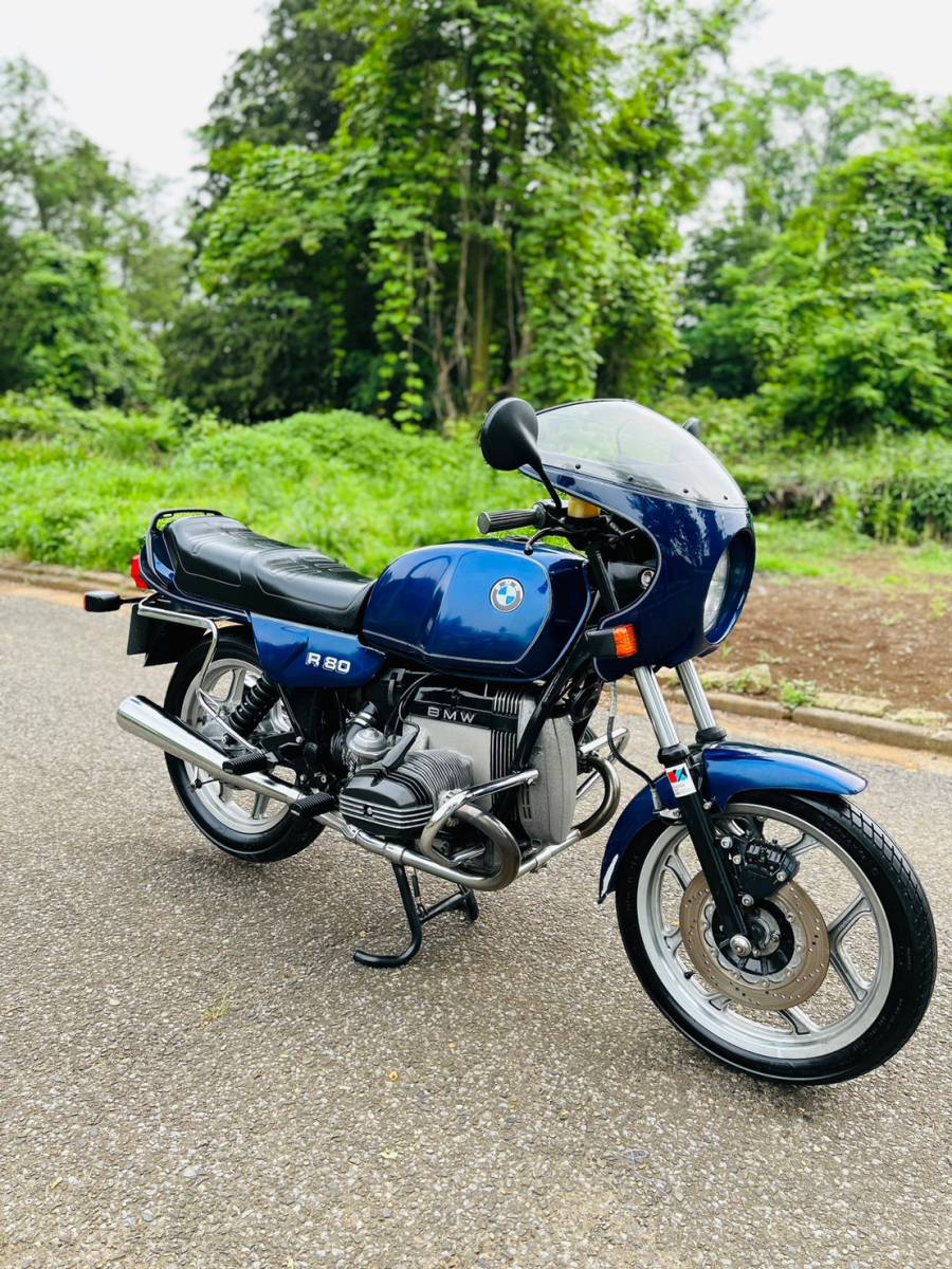 【やや傷や汚れあり】 (AP0084再)BMW R80 走行距離4666km 1991年 中古車体(検 W800 CB400 SR400 XJR BMWS1000RR BMWR18) の落札 ...