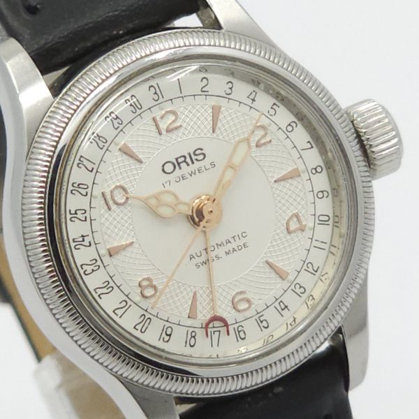【傷や汚れあり】1円 ORIS オリス ポインターデイト 7550 自動巻 動作品 裏スケ KN0515T（ZZ 15）の落札情報詳細 - Yahoo!オークション落札価格検索 オークフリー