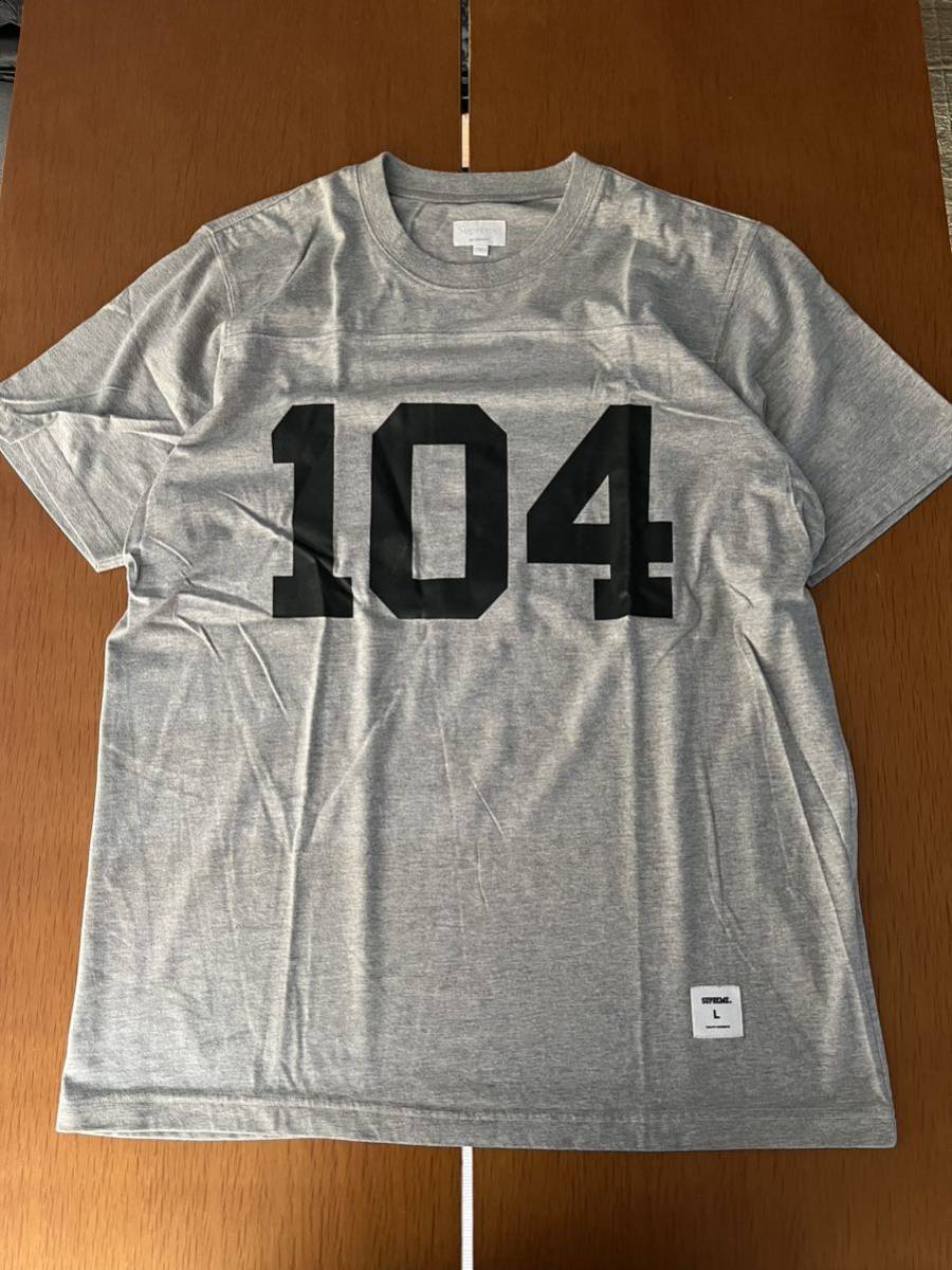 【目立った傷や汚れなし】16SS supreme 104 football top シュプリーム フットボール トップ Tシャツの落札情報詳細 ...