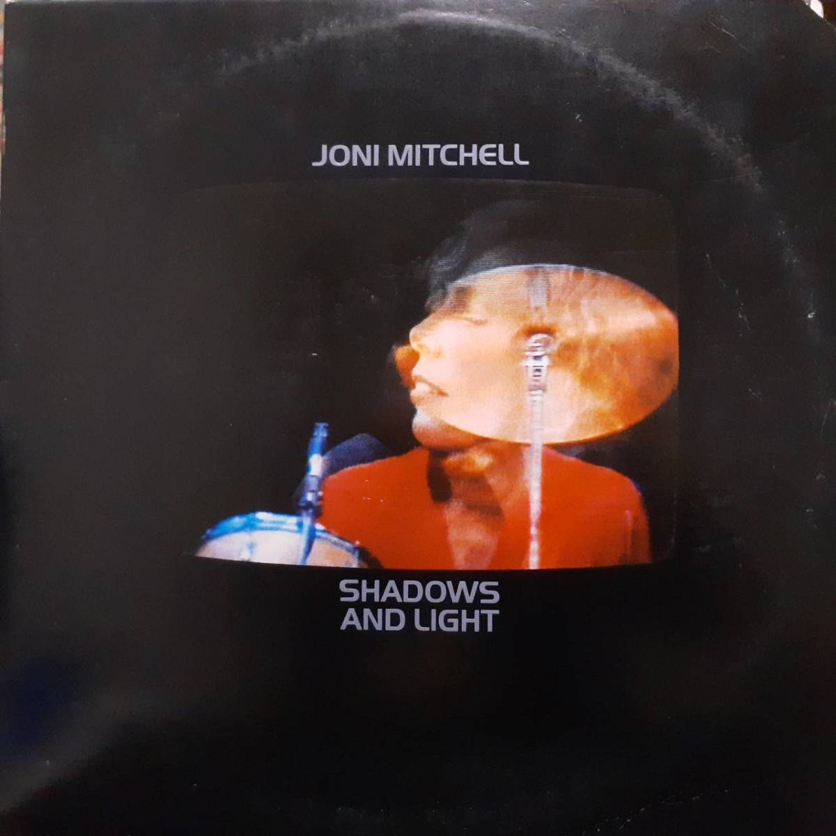 【やや傷や汚れあり】米ASYLUMオリジ2LP！Joni Mitchell / Shadows And Light 1980年 BB-704 Jaco Pastorius Pat ...