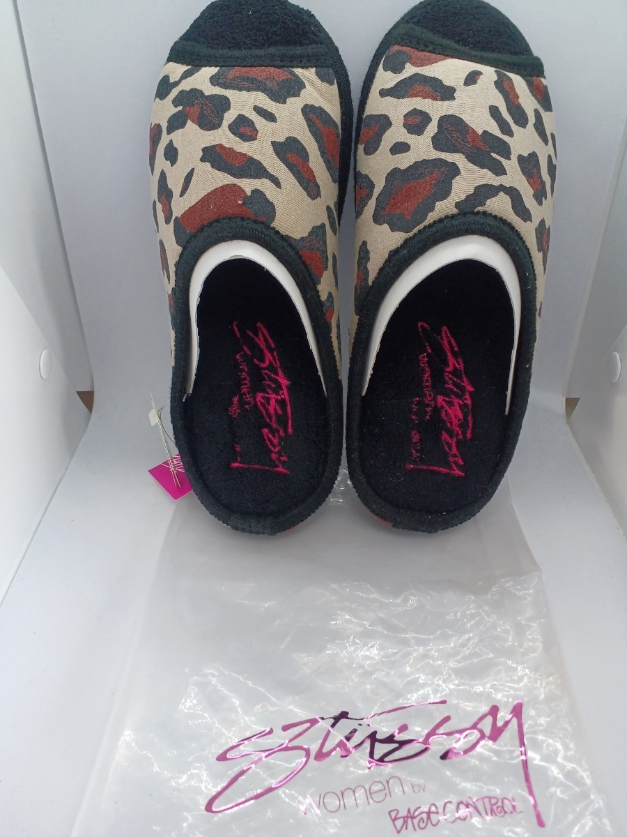 【未使用】1円 STUSSY stussy women × base control ステューシー ステューシーウィメン ベースコントロール コラボ 希少 ルームシューズ 未使用の落札情報詳細 ...