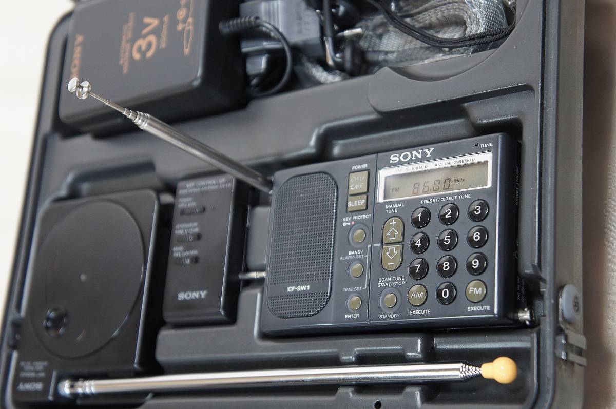 【目立った傷や汚れなし】☆とても綺麗☆動作品☆ICF-SW1☆ポケットに入るBCLラジオ☆高密度コンパクト☆ソニーSONY☆アンテナセット☆スカイセンサー☆の落札情報詳細 - ヤフオク落札価格 ...
