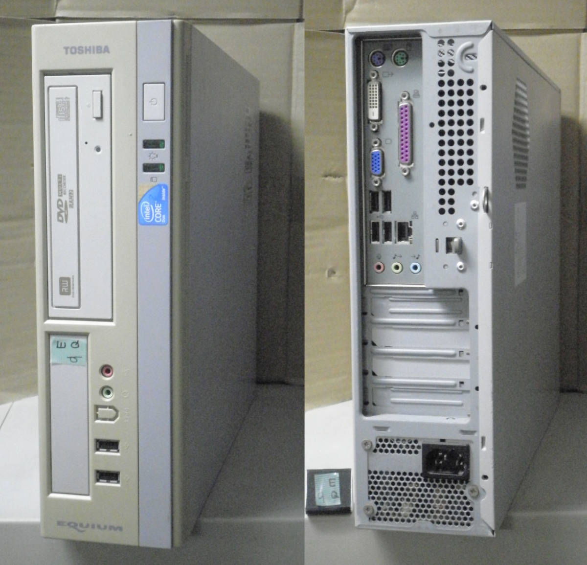 【傷や汚れあり】【委託R】TOSHIBA EQUIUM 中古現状品 OS起動 USB・音楽CD再生OK ジャンク扱い (そのQ)の落札情報詳細 ...