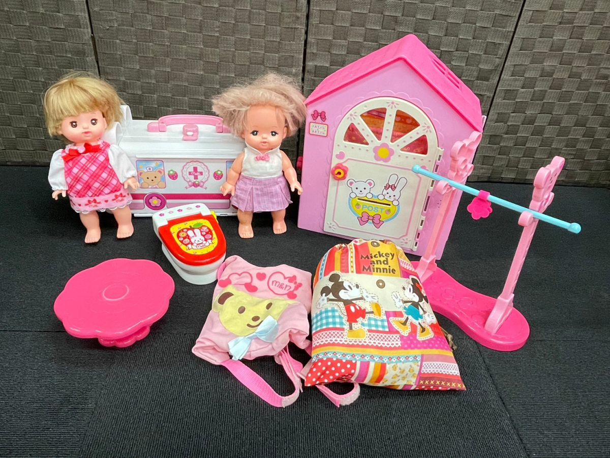 【傷や汚れあり】M836-C3-12 メルちゃん 人形 2体セット 大量 お家 小物 服 靴 まとめ ⑤の落札情報詳細 - Yahoo ...