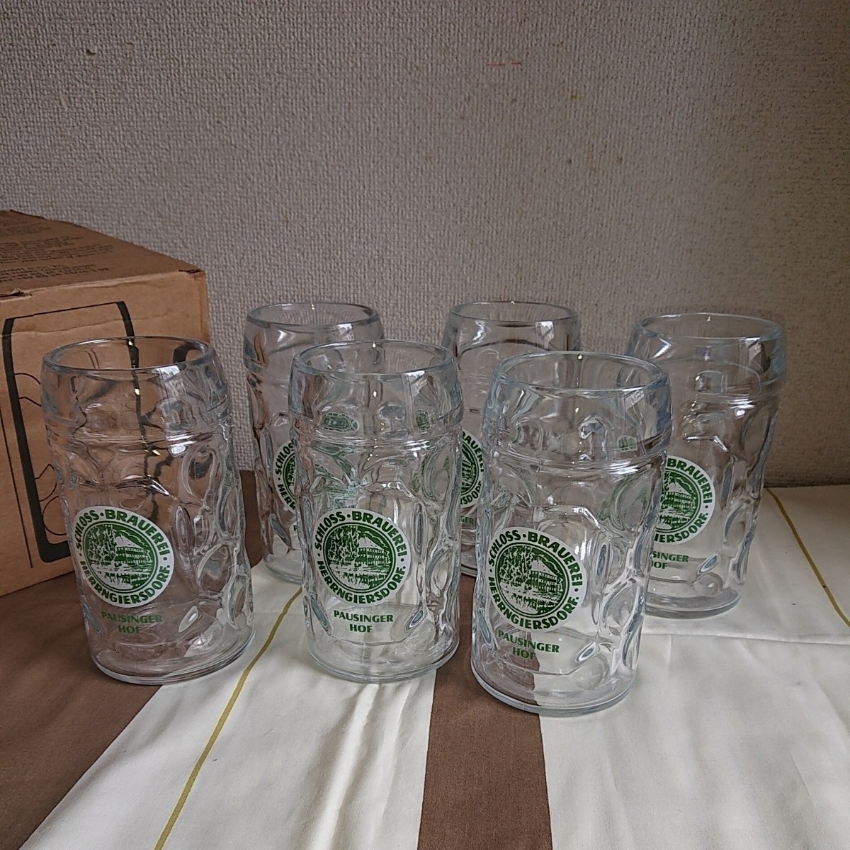 【未使用】新品 RASTAL ドイツビール ビールジョッキ ビアグラス 本場ドイツ 6個セットの落札情報詳細 - ヤフオク落札価格検索 オークフリー