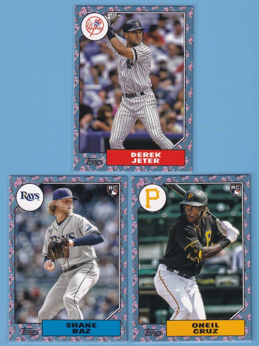 【目立った傷や汚れなし】2022 Topps JAPAN Cherry Tree Variation 3枚！D.Jeter他の落札情報詳細 ...