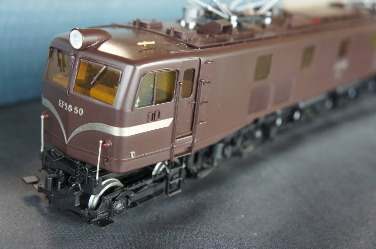【やや傷や汚れあり】EF58-50号機（茶、大窓） カツミ模型店の落札情報詳細 - Yahoo!オークション落札価格検索 オークフリー