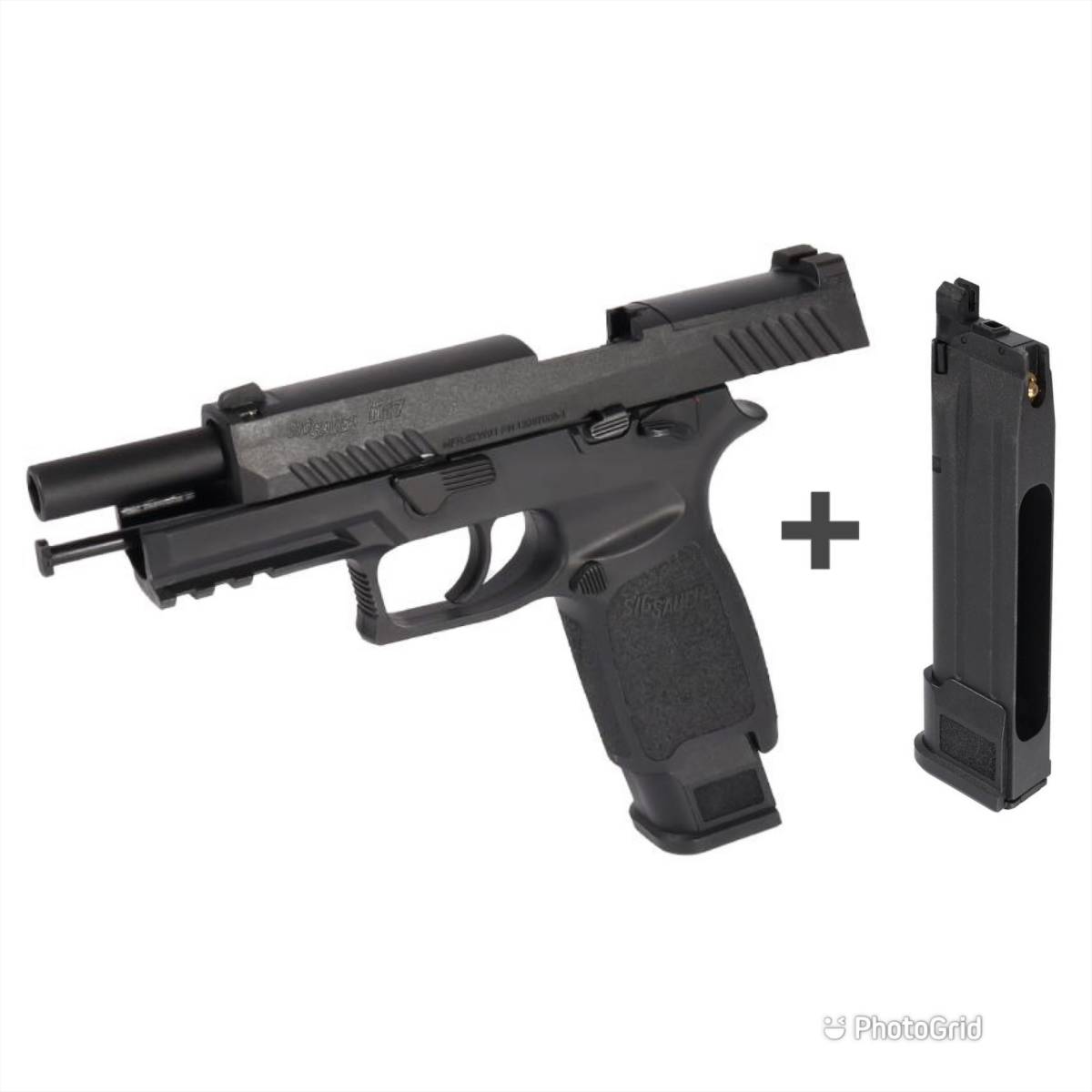【未使用】シグ SIG SAUER ProForce M17 BK CO2 GBB CO2ガスガン マガジン1本付 国内正規品 G17 G18 ...