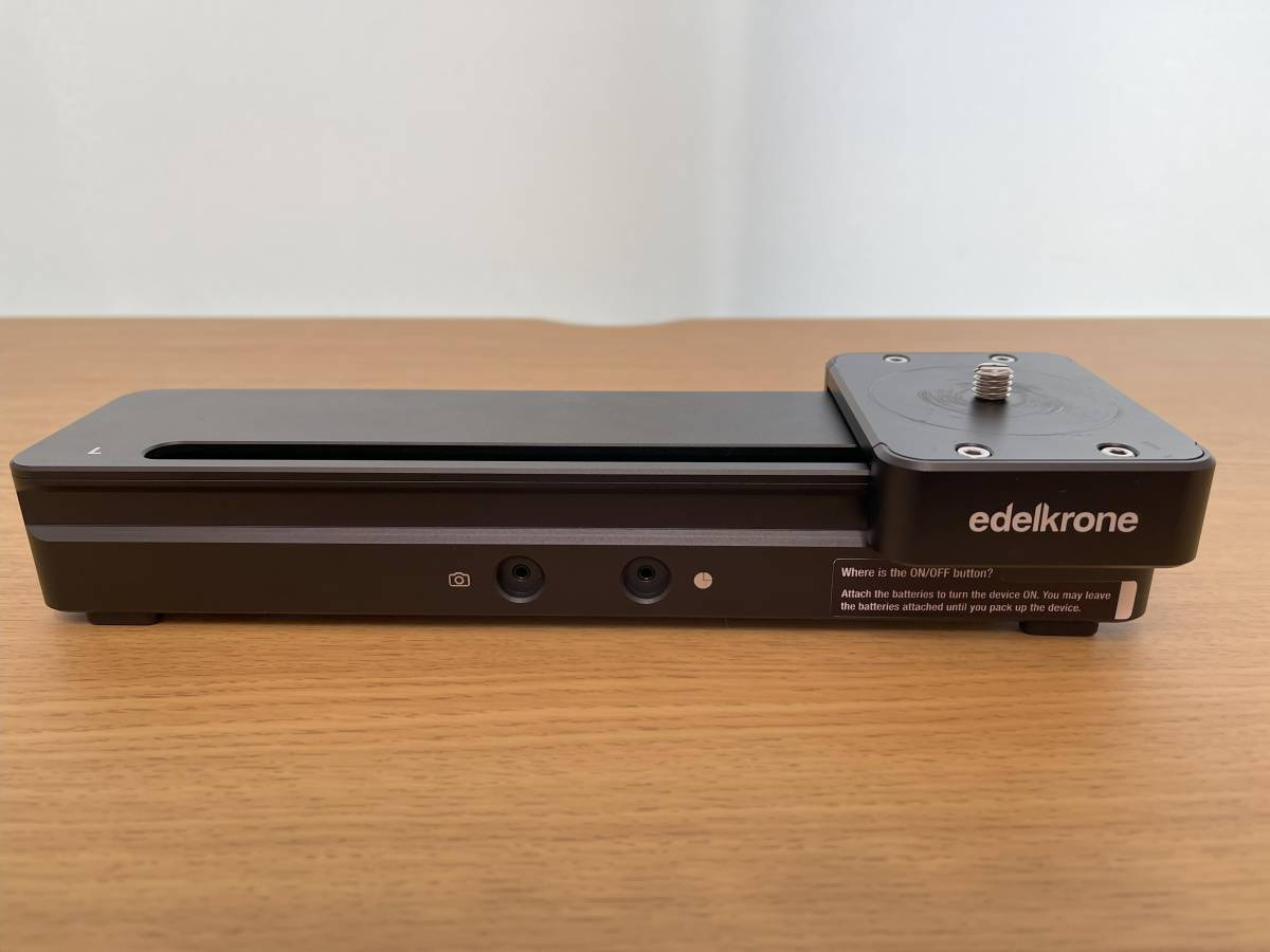 【目立った傷や汚れなし】エーデルクローン 電動スライダー edelkrone SliderONE PRO v2の落札情報詳細 - ヤフオク落札 ...