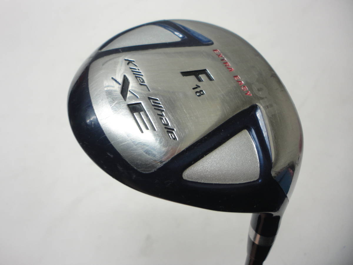 【やや傷や汚れあり】★即決！★Wilson/ウィルソン★メンズ右打ち用フェアウェイウッド/FW★Wilson EXTRA EASY Killer Whale XE★SR★18°★の落札情報詳細 ...