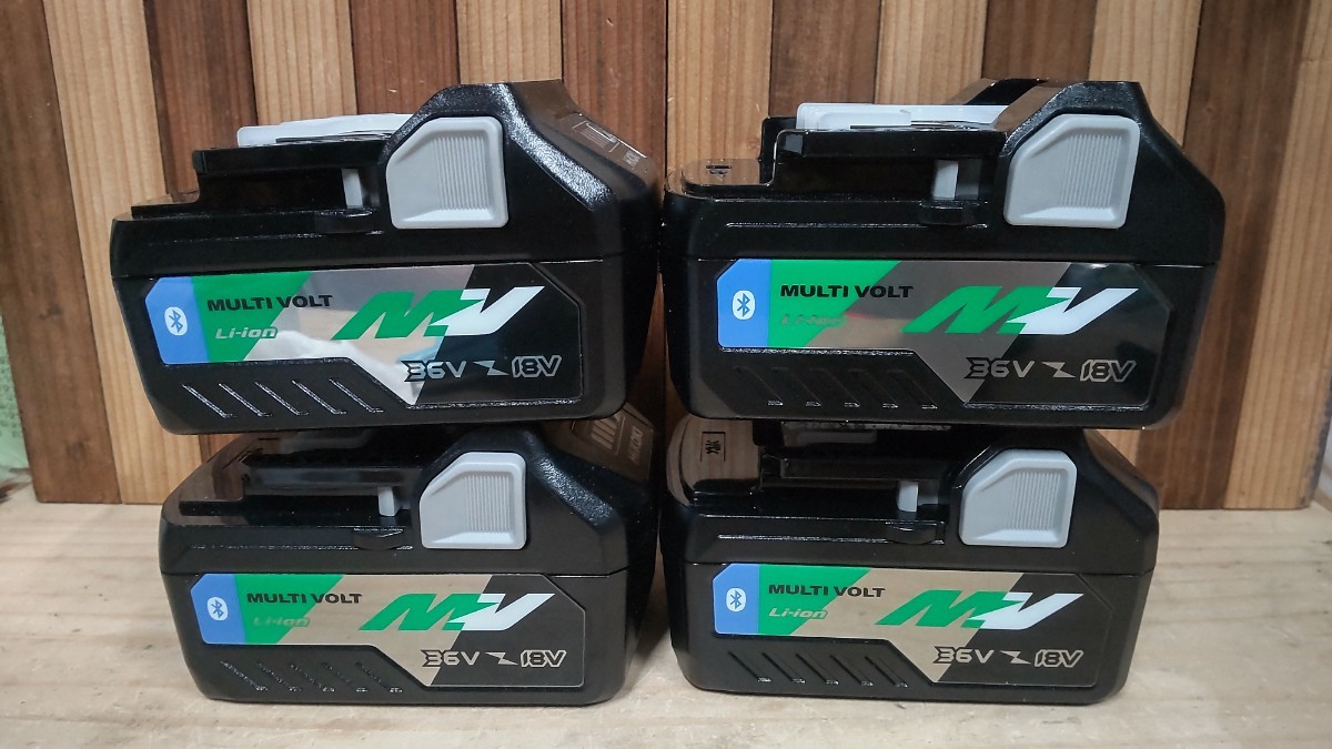 【未使用】送料込 HiKOKI ハイコーキ 純正 18V-5.0Ah/36V-2.5Ah リチウムイオンバッテリ BSL36A18B Bluetooth内蔵 4個セット バッテリ 蓄電池の落札 ...