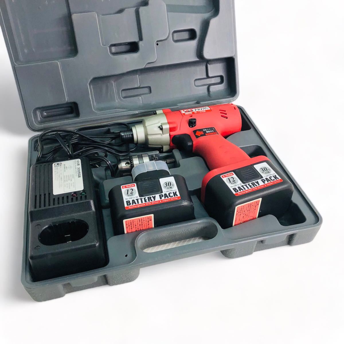 【傷や汚れあり】★☆E-Value 12V 充電式インパクトドライバー EI-1205B 動作確認済み C☆★の落札情報詳細 - ヤフオク落札価格検索 オークフリー