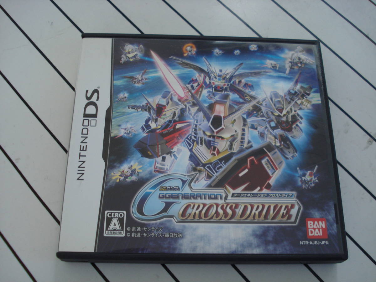 【目立った傷や汚れなし】4I★DS SDガンダム Gジェネレーション クロスドライブ ★送料140円の落札情報詳細 - ヤフオク落札価格検索 ...