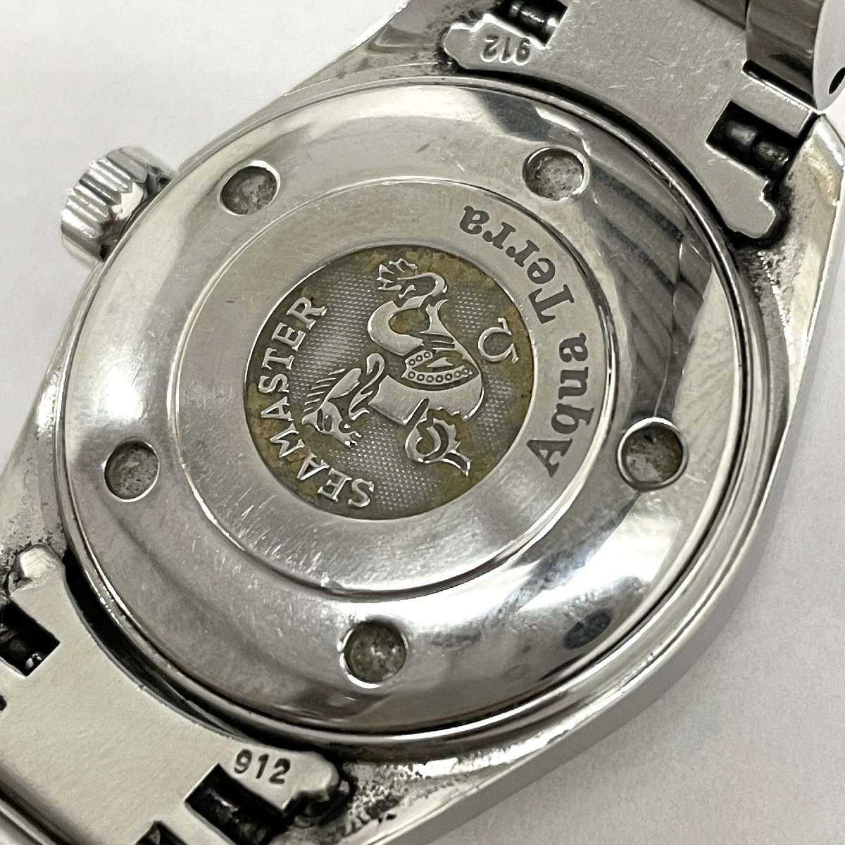 【全体的に状態が悪い】 オメガ OMEGA シーマスター アクアテラ Seamaster Aqua Terra クォーツ 腕時計 ボーイズ ...