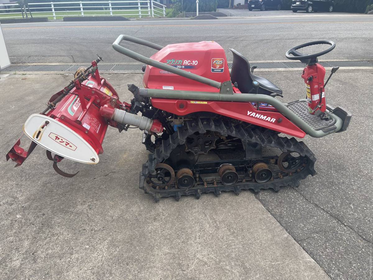 【傷や汚れあり】ヤンマー アグリカ AC-10D 空冷ディーゼル 10馬力 UFO 自動バックアップ 自動/手動水平 動作OK 中古の落札情報詳細 - Yahoo!オークション落札価格検索 ...