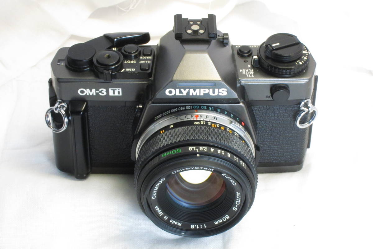 【やや傷や汚れあり】希少 OLYMPUS OM-3Ti Zuiko 50mm 1:1.8 付き オリンパス マニュアルカメラの落札情報詳細 ...