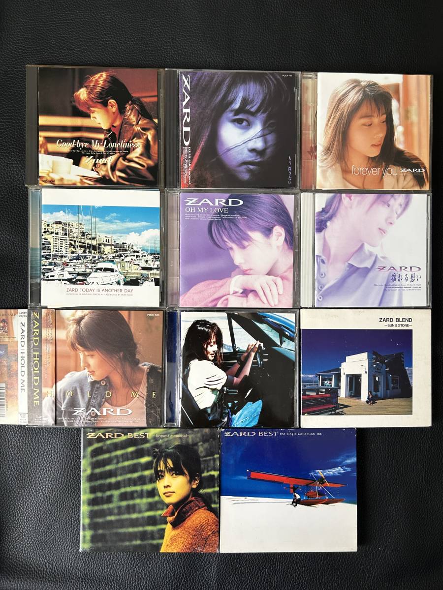 【やや傷や汚れあり】ベスト含む11枚セット★zard ザード揺れる想いoh My Loveforever Youもう探さないgood Bye My Lonelinesshold 