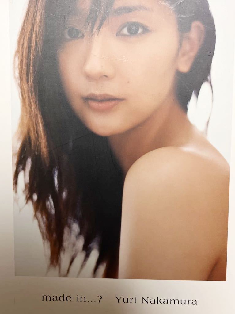 【やや傷や汚れあり】【1円スタート】中村ゆり 写真集 ☆ Made In…? ☆の落札情報詳細 ヤフオク落札価格検索 オークフリー