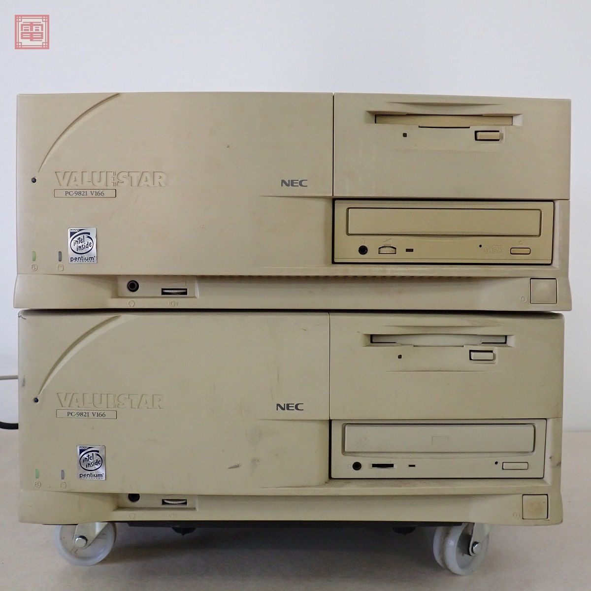 【全体的に状態が悪い】管98-42 NEC VALUESTAR パソコン PC-9821 V200/S7D3 本体のみ 通電確認 BIOS画面 ...