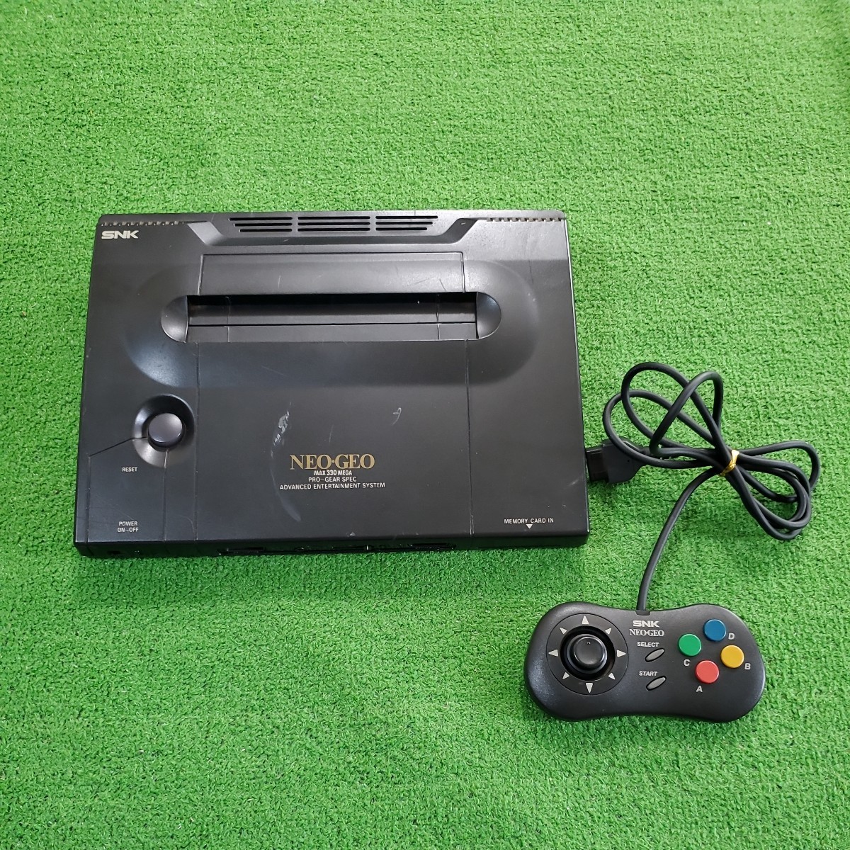 【やや傷や汚れあり】SNK ネオジオ NEO-GEO MAX 330 MEGA 本体 PRO-GEAR SPEC ゲーム機器 コントローラー コントローラの落札情報詳細 - ヤフオク落札価格 ...