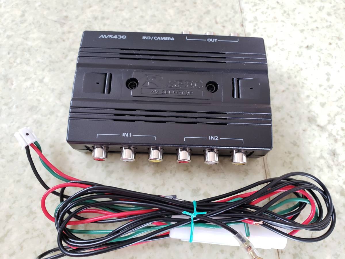 【傷や汚れあり】即決2300円 動作確認済み データシステム AVS430 AVセレクター DataSystem R-SPECの落札情報詳細 - ヤフオク落札価格検索 オークフリー