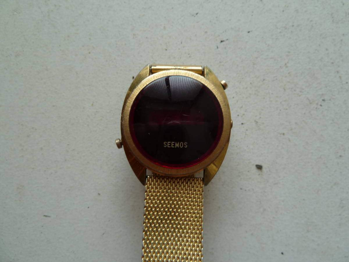 【傷や汚れあり】SEEMOS シーモス LED メンズ 腕時計 電池交換済みの落札情報詳細 - Yahoo!オークション落札価格検索 オークフリー